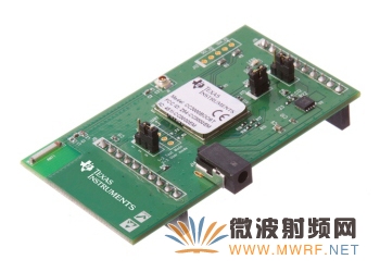 TI SimpleLink Wi-Fi CC3000 BoosterPack加速物联网开发 - 微波射频网